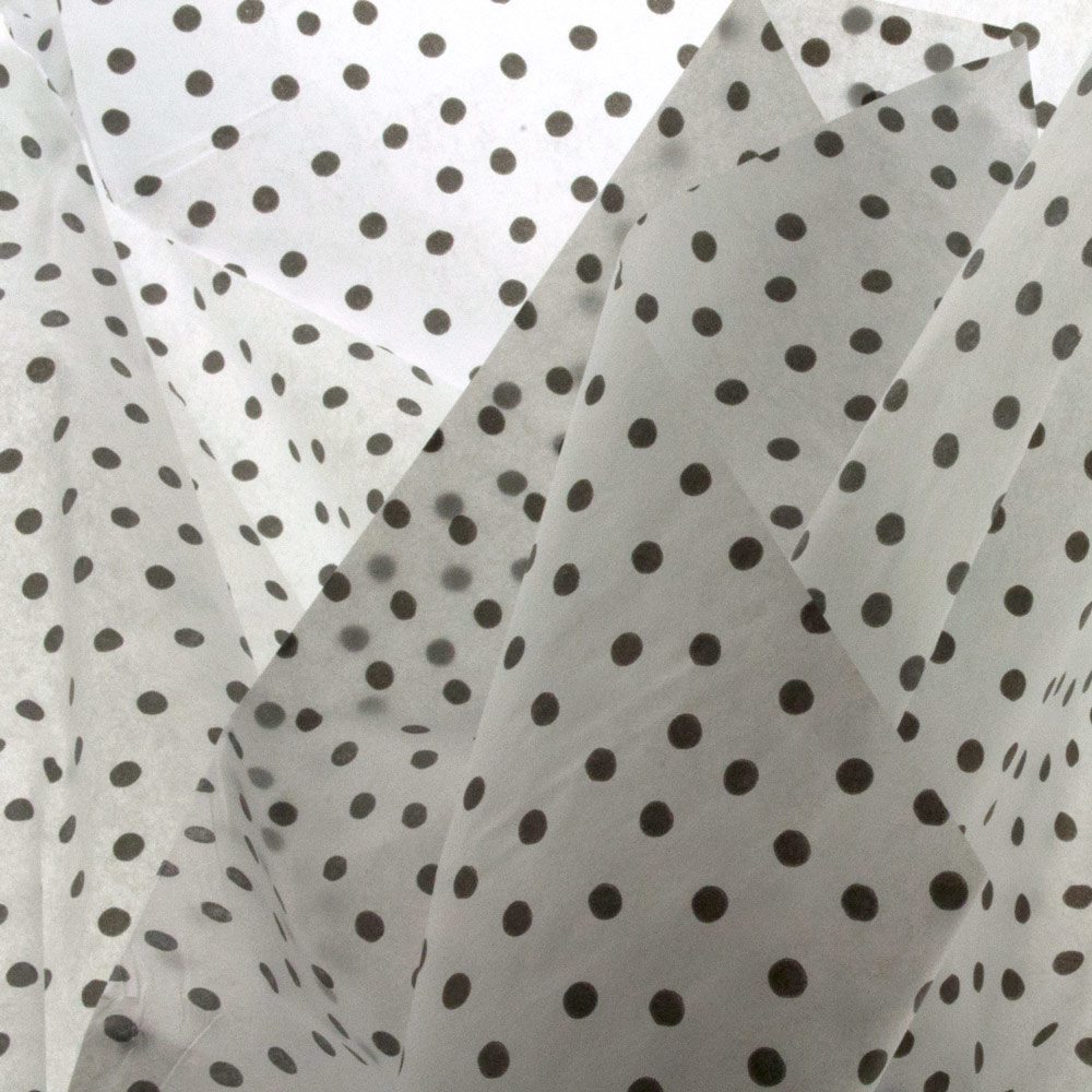 Polka Dot Tissue Paper for Gifts | Bulk Tissue Paper